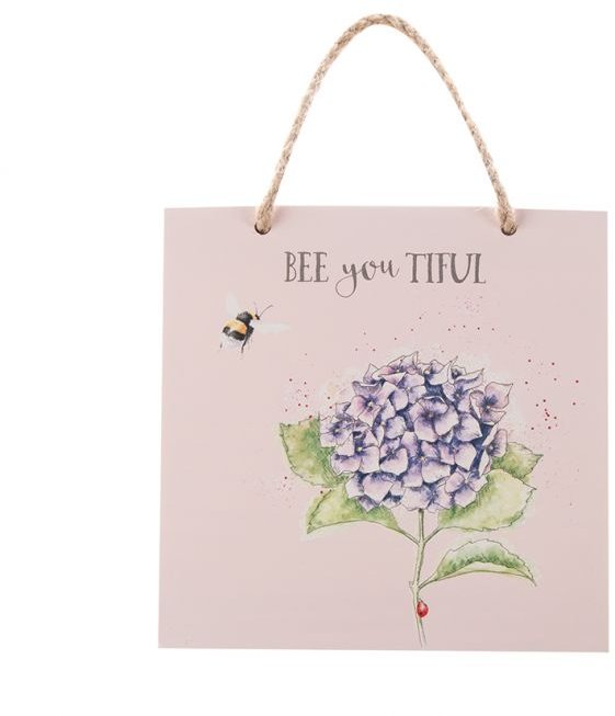 Wrendale Designs Wrendale Wooden Plaque-Bee - Ladies - Barbours