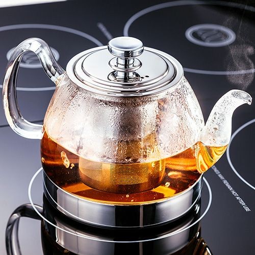 Stove Top Glass Teapot 900ml - Tea & Coffee - Barbours