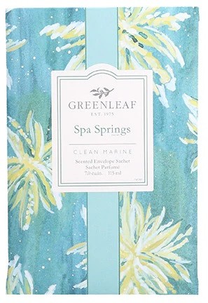 Greenleaf Spa Springs Scented Sachet - Diffusers & Room Fragrance ...