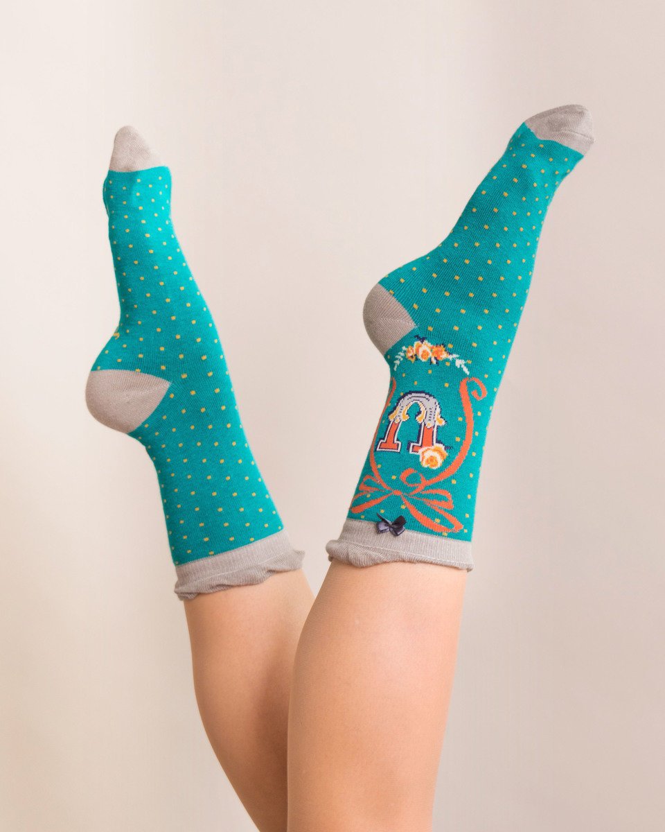 Letter U Sock - Socks - Barbours