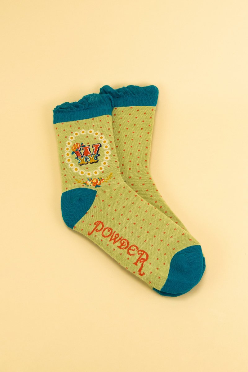 Letter W Sock - Socks - Barbours