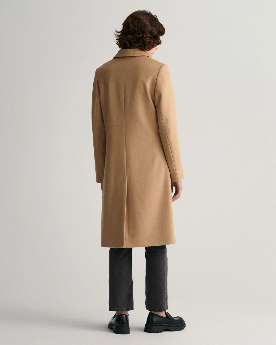 Gant Wool Blend Tailored Coat - Coats - Barbours