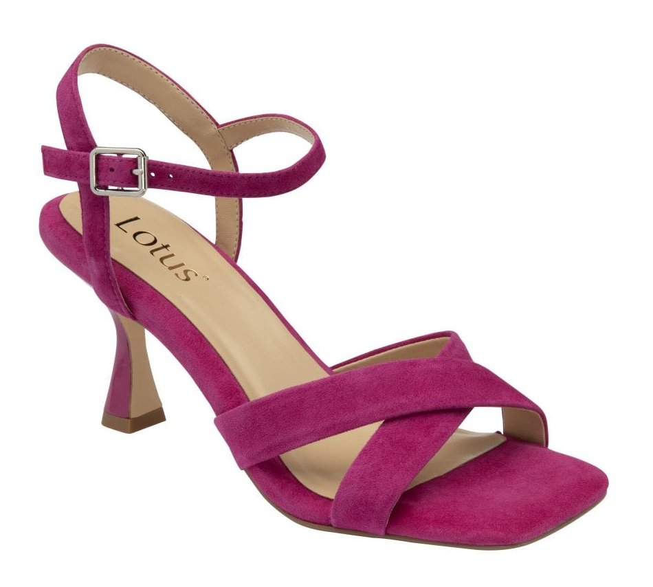 Lotus Fiorella Suede Heel - Sandals - Barbours