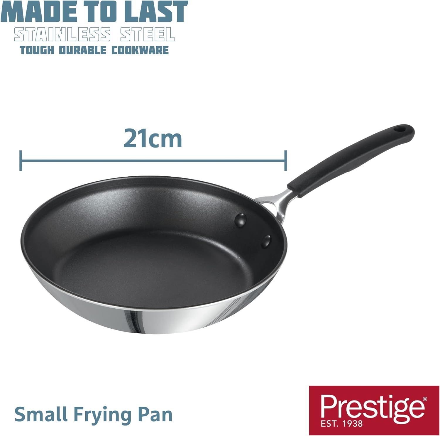 Prestige Made to Last Frypan 21cm - Frying Pans - Barbours
