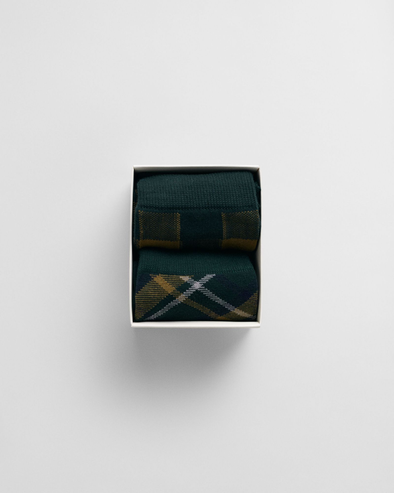 Gant Check Socks 2-Pack Gift Box - Socks - Barbours