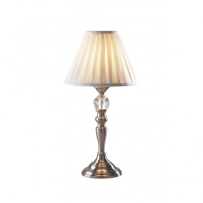 Touch Lamp Satin Chrome - Lamps - Barbours
