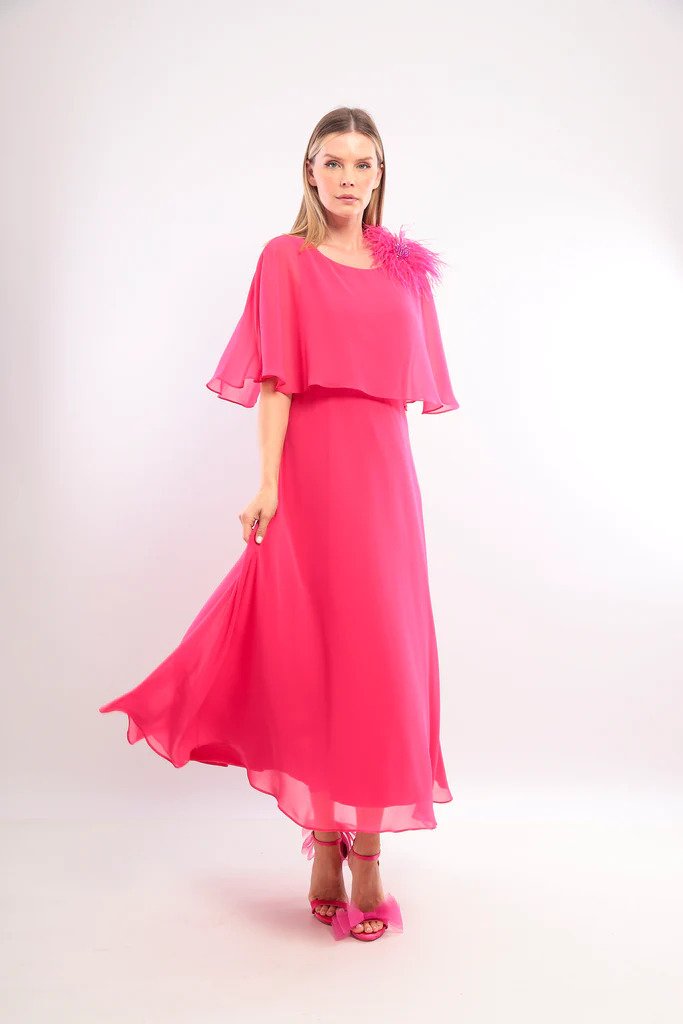 Lizabella Dress Hot Pink - Dresses - Barbours