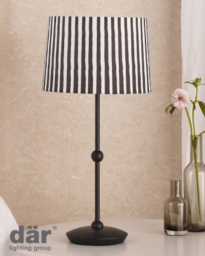 DAR Table Lamp Black - Lamps - Barbours