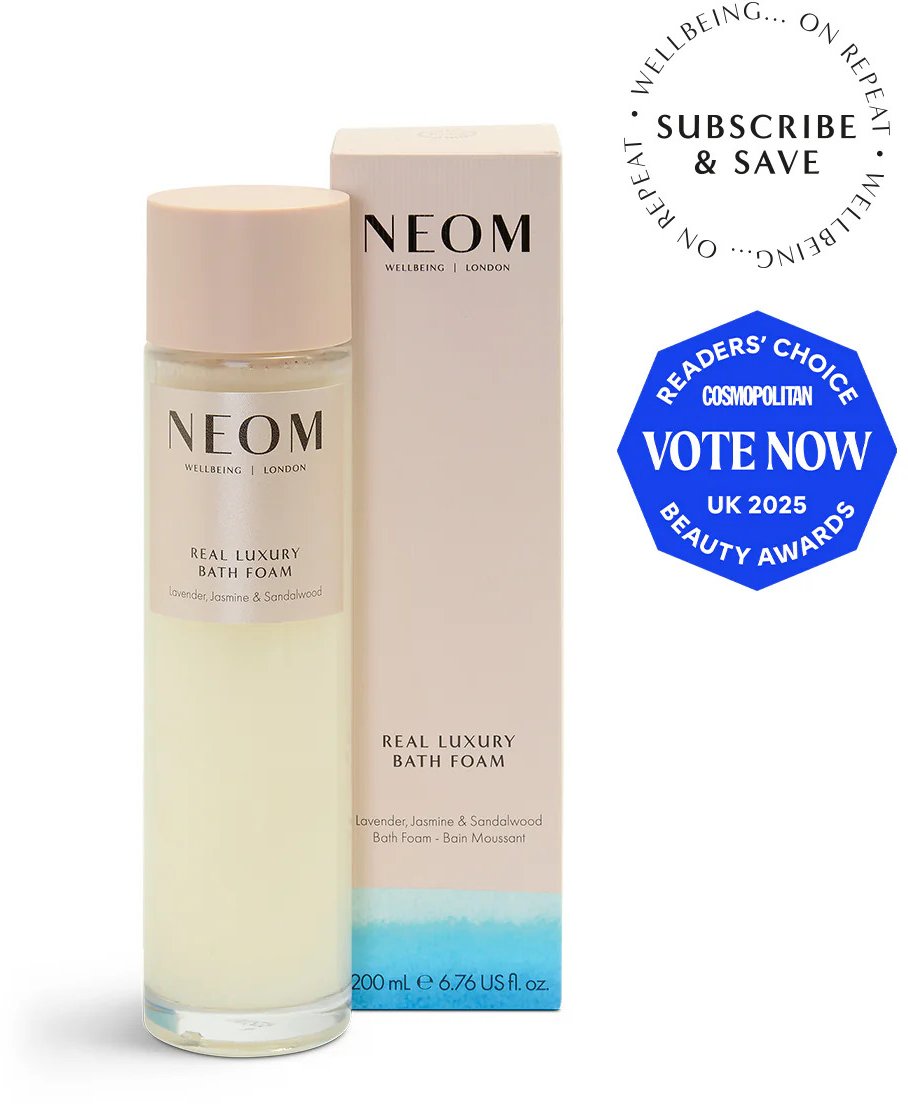 Neom Real Luxury Bath Foam 200ml - Bath & Body - Barbours