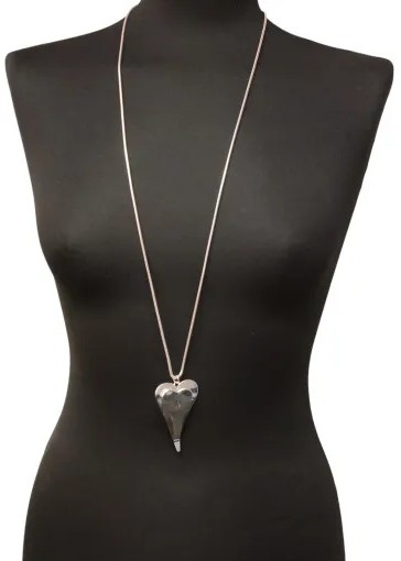 Jess & Lou Long Layered Heart Necklace - Jewellery - Barbours