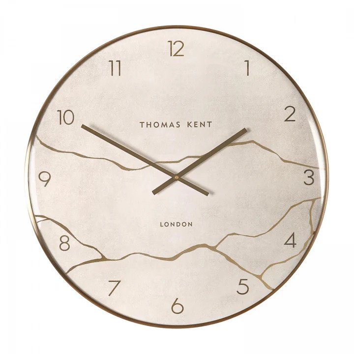 Art Marketeting Art Marketing Thomas Kent 26" Oyster Wall Clock-Stone ...