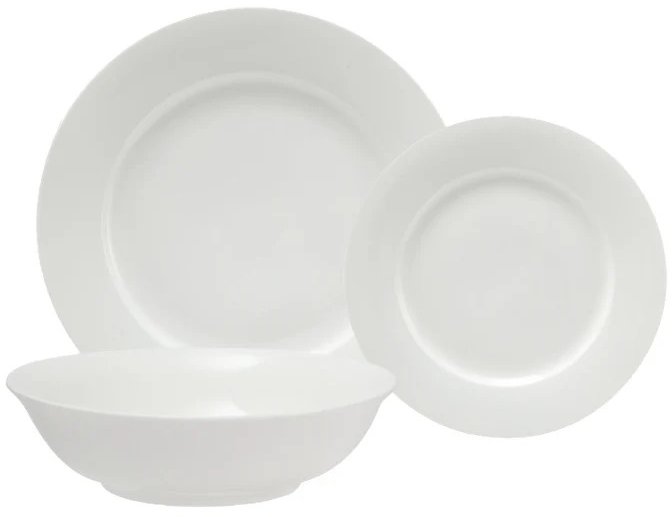 Maxwell Williams WBA Euro Rim Dinner Set 12pc - Plates - Barbours