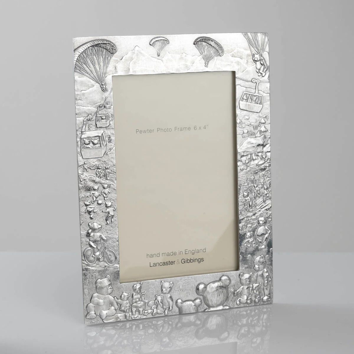 Lancaster & Gibbings Teddy Bears Picnic Photo Frame 6x4 Portrait ...