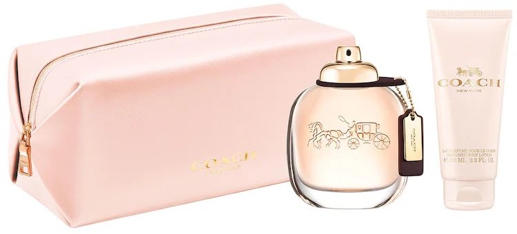 Coach Edp 90ml, Body Lotion 100ml Pouch - Ladies Fragrance - Barbours