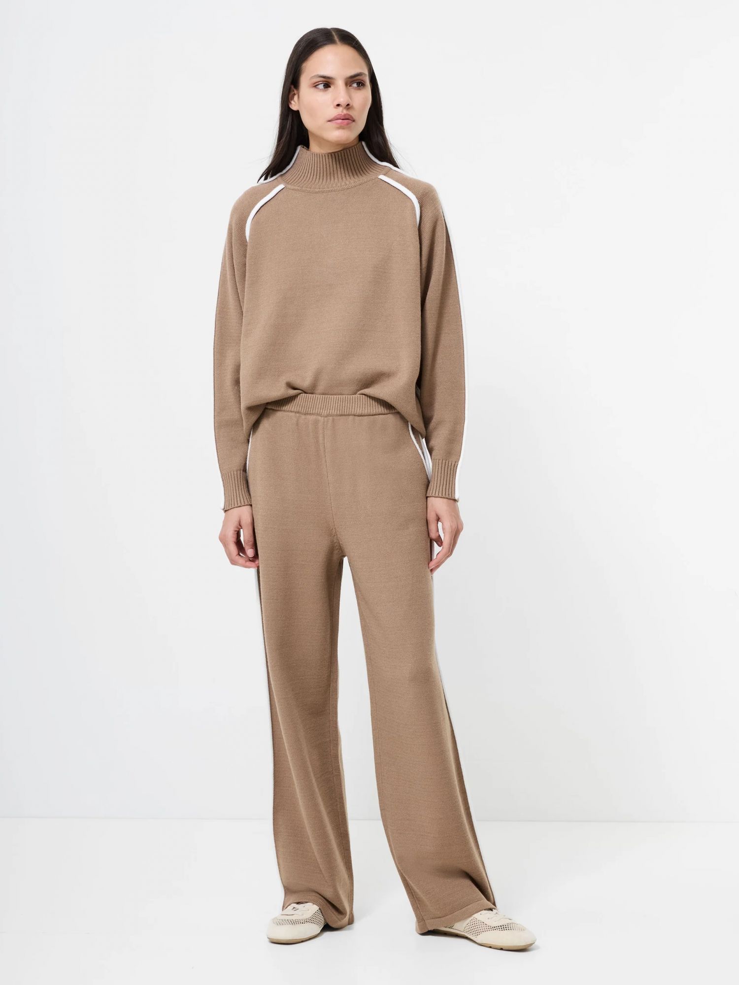 French Connection Jordan Wide Trouser - Trousers - Barbours